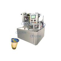 China COURM  rotary ice cream calippo water cup filling and sealing machine for sale