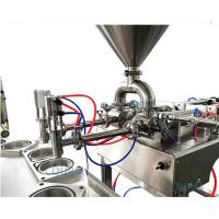 China COURM  rotary ice cream calippo water cup filling and sealing machine for sale