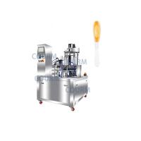 China COURM automatic rotary blister cup filling and sealing machine for honey packing equipment high quality for sale