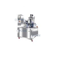 China COURM automatic rotary blister cup filling and sealing machine for honey packing equipment high quality for sale