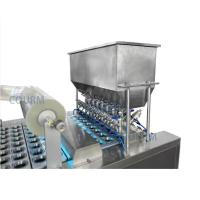 China Automatic cup washing and filling sealing machine with conveyor belt for yogurt wine milk liquid fruit ice juice mineral water for sale