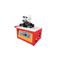 China Hot mini portable tampon soft rubber head plastic cup glasses helmet electric inkjet pad printing machine for sale