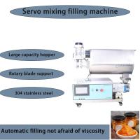 China Semi automatic hot pot bottom cooking oil alcohol stainless steel stirring household quantitative filling machine for sale