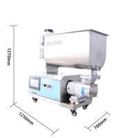 China Semi automatic hot pot bottom cooking oil alcohol stainless steel stirring household quantitative filling machine for sale