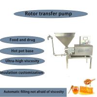 China High Viscosity Honey Essential Oil Paste Filling Efficient Rotor Pump Bottle Filler sealing and packing machine manufacturer for sale