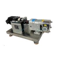 China Stainless steel CAM rotor pump High viscosity batter chilli paste honey maltose grease liquid transfer pump for sale