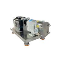 China Stainless steel CAM rotor pump High viscosity batter chilli paste honey maltose grease liquid transfer pump for sale