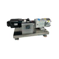 China Stainless steel CAM rotor pump High viscosity batter chilli paste honey maltose grease liquid transfer pump for sale