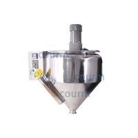 China COURM Stainless steel electric jacketed hopper with stirrer heat preservation hot sauce ketchup quantitative filling machine for sale