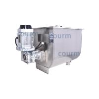 China 304 stainless steel U groove mixing and filling machine hopper hopper for bean sauce tomato sauce and hot pot bottom material for sale