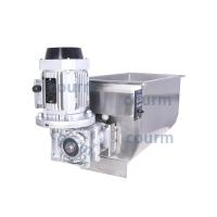 China 304 stainless steel U groove mixing and filling machine hopper hopper for bean sauce tomato sauce and hot pot bottom material for sale