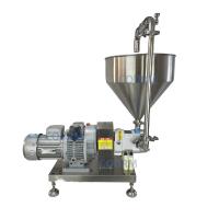 China Tabletop 50-5000ml Semi-automatic Rotor Lobe Pump Ketchup Filler Jam Jar Lotion Cream Paste industrial machinery Filling Machine for sale