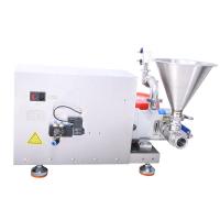 China Desktop 10L Laundry Detergent Oil Foundation Servo Motor Semi Automatic Lobe Pump Filling Paste Machine Water Bottle Glass 304SS for sale