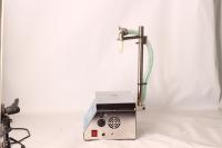 China small semi auto weighing liquid glass bottle Edible vegetable oil sunflower mustard olive essential palm oil filling machine for sale