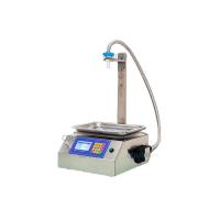 China Small automatic honey mineral water disinfection water liquor edible oil glue viscous liquid liquid weighing filling machine for sale