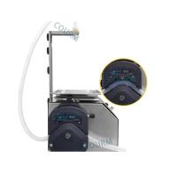 China CSY-13 small weighing type automatic quantitative liquid glue numerical control peristaltic pump filling machine for sale