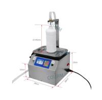 China CSY-13 small weighing type automatic quantitative liquid glue numerical control peristaltic pump filling machine for sale