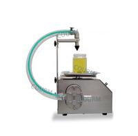 China Automatic Honey Sesame Paste Viscous Liquid Quantitative Weighing Anti Drip Stainless Steel Gear Pump Filling Machine for sale