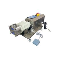 China Semi-automatic rotor pump filling machine high viscosity paste without water thick cream nail polish Rotor Pump Filling Machine for sale