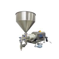 China Promotion servo motor semi automatic 10ml-200l glycerin filling machine High Viscosity Chili Sauce Ketchup Honey Filler for sale