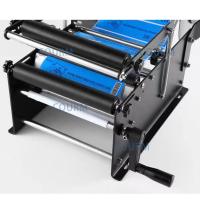 China Mt-50 Widened Type Label Sticking Machine For Round Bottle Manual Labeling Machine Wine Bottle Sticker Label Small Packing Machi for sale