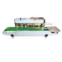 China Plastic Kraft Paper Mushroom Bag Heat Sealer Sealing Machine Continuous Ziplock Poly sealing and packing manufacturing machine for sale