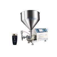 China Desktop semi automatic rotor pump high viscosity cosmetic cream emulsion jam bottle honey ketchup large capacity filling machine for sale