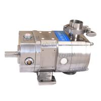 China Food cleanser asphalt paste liquid stainless steel CAM filling machine rotor pump head for sale