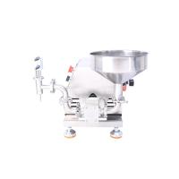 China High Viscosity Lotion Meat Paste Whipped Cream Chargers 5 Gallon Rotor Pump Filling Machine Semi Automatic Filller for sale