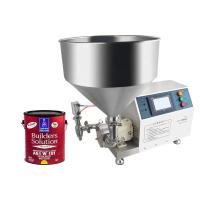 China Semi Automatic Rotor Pump oil paint Peanut Butter Filler Olive Oil Lotion Face Cream Jam Honey Tomato Paste Filling Machine for sale