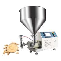China Semi-automatic Single Heads Rotor Pump peanut butter Shampoo Thicker Liquid Soap Hand Gel Sprays Bottle Paste Filling Machine for sale