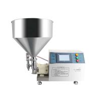 China Semi-automatic Single Heads Rotor Pump peanut butter Shampoo Thicker Liquid Soap Hand Gel Sprays Bottle Paste Filling Machine for sale