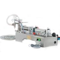China Single pneumatic semi-automatic honey tomato paste lotion nail polish food and cosmetics aseptic filling machine for sale