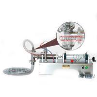 China Single pneumatic semi-automatic honey tomato paste lotion nail polish food and cosmetics aseptic filling machine for sale