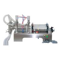 China Pneumatic piston type liquid shampoo gel water wine vinegar coffee oil beverage detergent semi automatic filling machine for sale