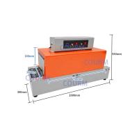 China Automatic desktop PVC POF PP plastic film tunnel food books tableware cosmetics box heat shrink packaging machine for sale