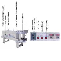 China Automatic can beverage Glass water laundry detergent toilet cleaner Bottled water Plastic PE film hot tunnel shrink machine for sale