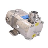 China Small gear rotating cotyledon three leaf stainless steel food rotor pump high viscosity honey chocolate mango juice for sale
