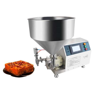 China Semi-automatic Rotor Pump Hotpot Condiment Ketchup Jam Jar Lotion Cream Chili Sauce Tomato Paste Tea Weighing Filling Machine for sale