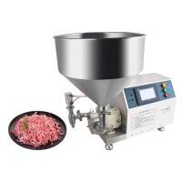 China Semi Automatic 5 Gallon Chopped Meat Water Viscous Liquid Bottle Paste Honey Jar 1 Head Rotor Pump Filling Machine Manufacturer for sale