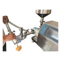 China Desktop Cake Syrup Peanut Butter Filling Machine Cream Jam Butter Filling Core Machine Puff Skin Making Puff Core Make Equipment for sale