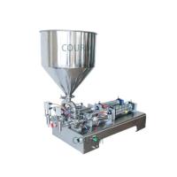 China COURM fruit Paste One & two mouth sesame paste filling machine for sale