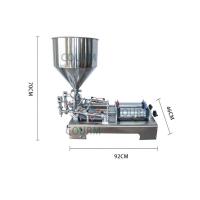 China COURM fruit Paste One & two mouth sesame paste filling machine for sale
