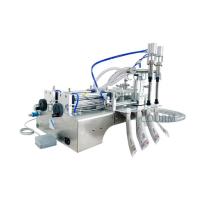 China COURM Semi Automatic 2/4/6 nozzle standing spout pouch filling capping machine for juice milk drinking water doypack filling mac for sale