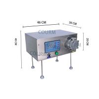 China Semi automatic beverage honey shampoo nail beauty cosmetics plastic pigment bottle liquid paste packaging filling machine for sale