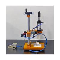 China Vertical pneumatic automatic perfume lotion Essence eye drops cooling oil bottle capping stainless steel capping machine for sale