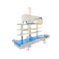 China Vertical automatic plastic bag aluminum foil bag kraft paper bag rice flour aquatic sauce continuous sealing machine for sale
