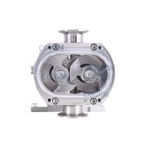 China COURM Factory Price Stainless Steel Rotary Lobe Pump Creams Glycerin Soap High Viscosity Liquid Water insulation rotor Pump for sale