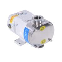 China COURM Stainless steel servo chocolate chili sauce high viscosity material square mouth rotor pump for sale