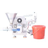 China desktop 10L Laundry Detergent Oil Foundation Servo Motor Semi Automatic Lobe Pump Filling Paste Machine for Liquid Rotor Pump for sale